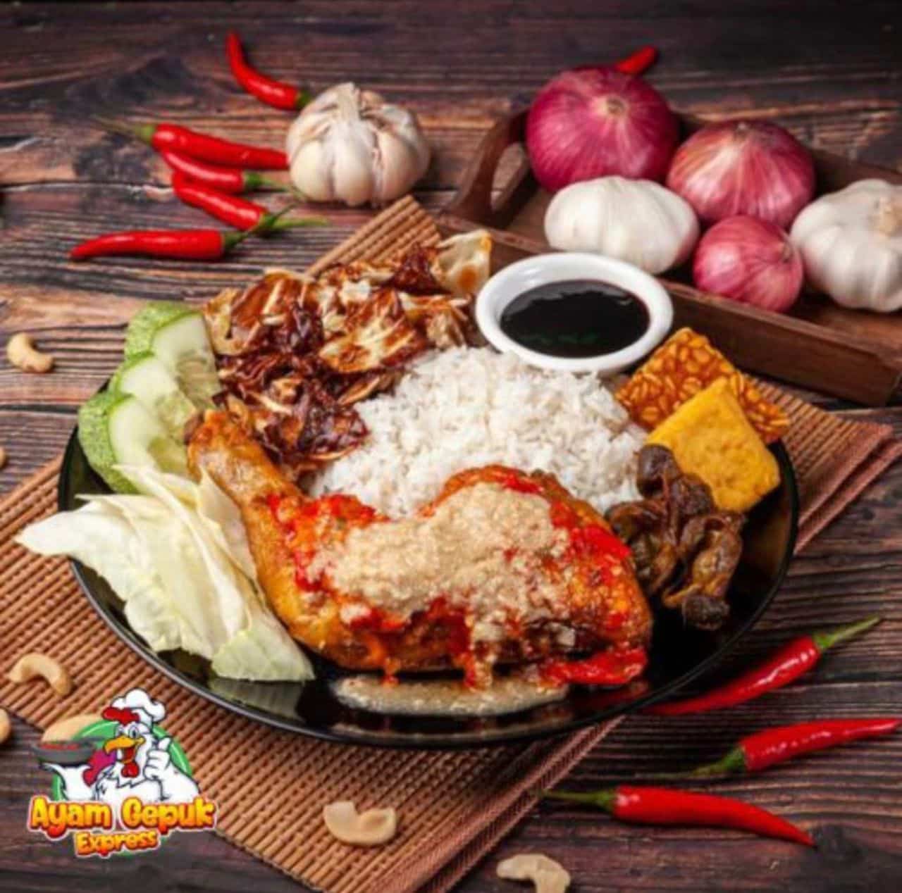 Ayam Gepuk Express: Authentic Indonesian Fried Chicken Recipe | Quick ...